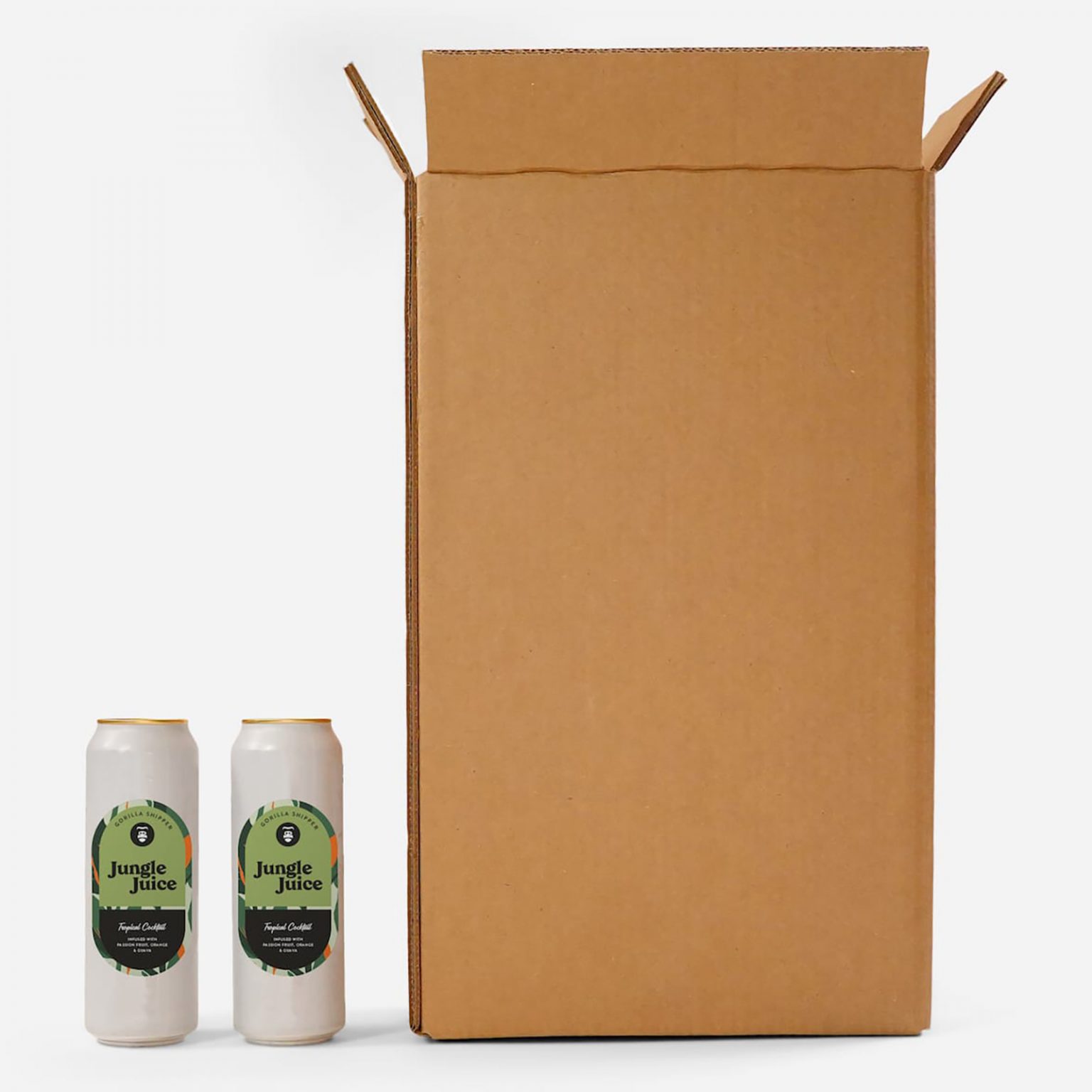 4/6 Pack Beer Can Shipper - 12oz to 16oz Beer Cans | Gorilla Shipper