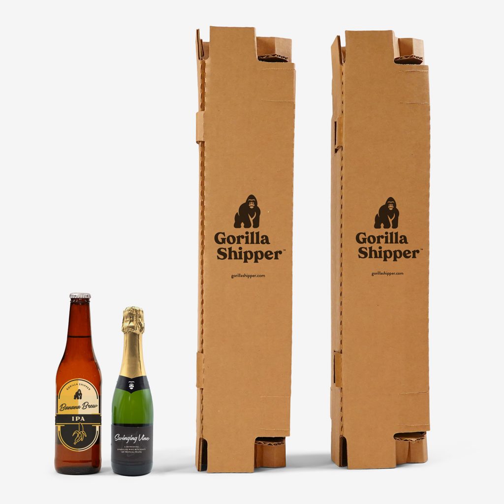 375ml Wine Bottle Shippers | Ultra Strong | Gorilla Shipper
