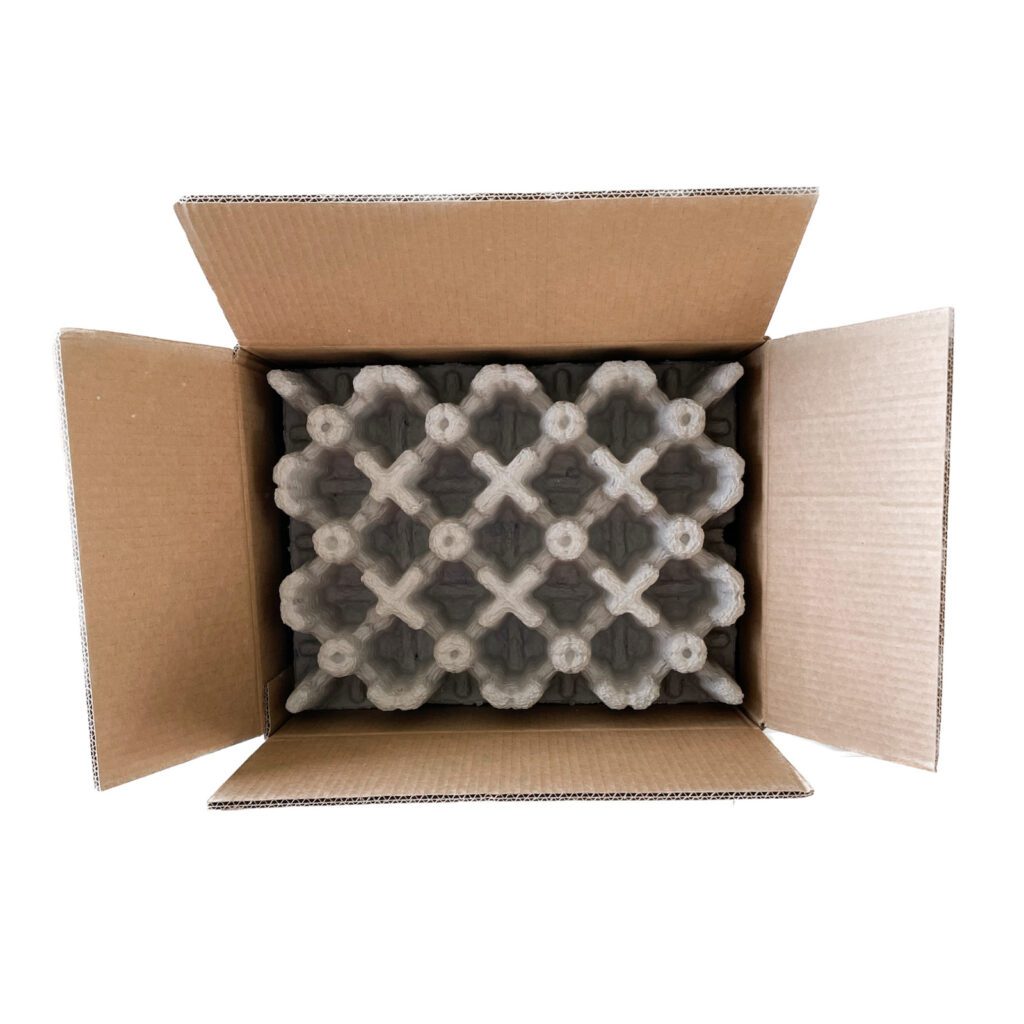 12-Pack Stand-Up Pulp Shipper Kit – Secure Wine Shipping