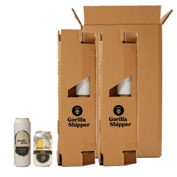 6-Pack Wine Box | Bottle Pulp Shipper Kit | Bulk Discounts